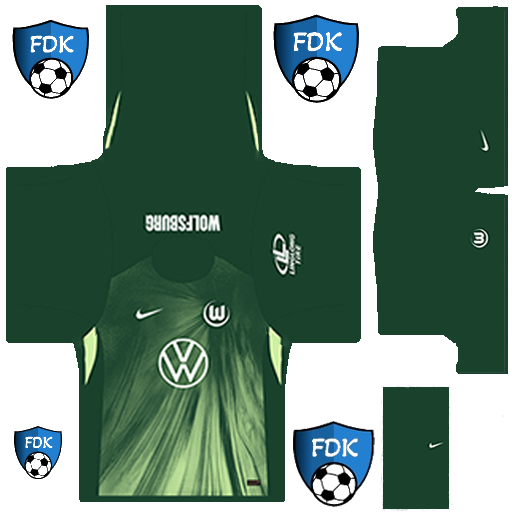 VfL Wolfsburg Pro League Soccer Kits 2025-26 - VfL Wolfsburg PLS and ...