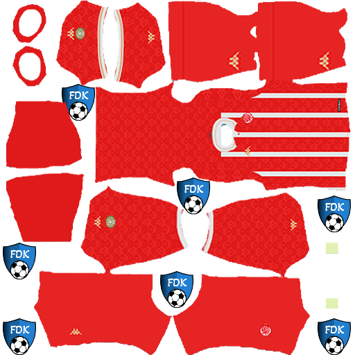 Wydad AC CWC DLS Kits 2025 - Dream League Soccer Kits 2025