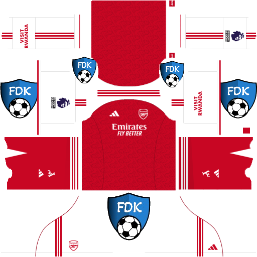 Arsenal DLS Kits 2026 - Dream League Soccer Kits 2026