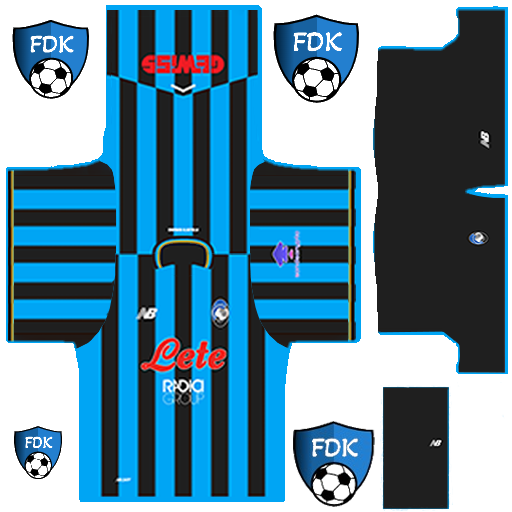 Atalanta BC Pro League Soccer Kits 2025-26 - Atalanta BC PLS and PKS Kits