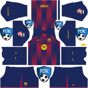 Barcelona DLS Kits 2026 - Dream League Soccer Kits 2026