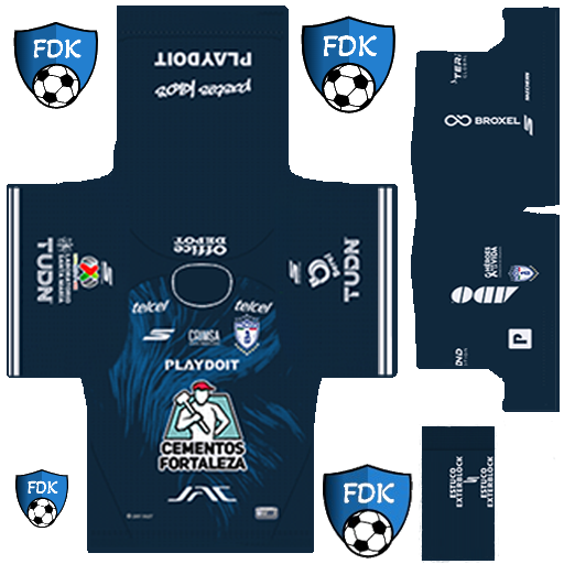 CF Pachuca Pro League Soccer Kits 2025-26 - CF Pachuca PLS and PKS Kits