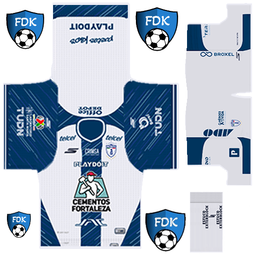 CF Pachuca Pro League Soccer Kits 2025-26 - CF Pachuca PLS and PKS Kits