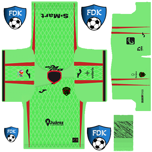 FC Juárez Pro League Soccer Kits 2025-26 - FC JuárezC PLS and PKS Kits