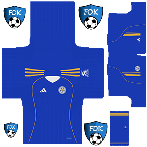 Leicester City Pro League Soccer Kits 2025-26 - Leicester City PLS and ...