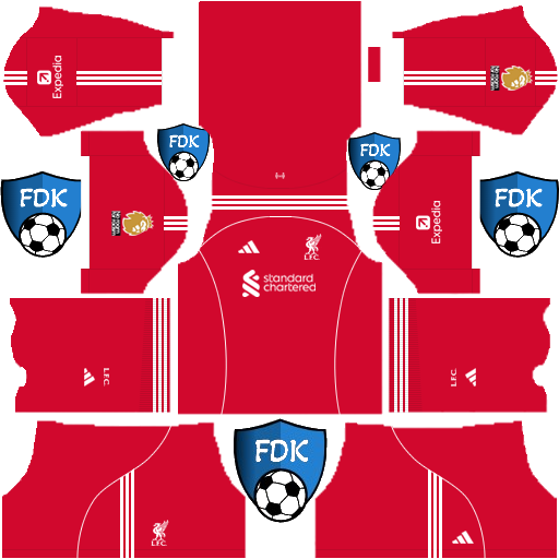 Liverpool DLS Kits 2026 - Dream League Soccer Kits 2026