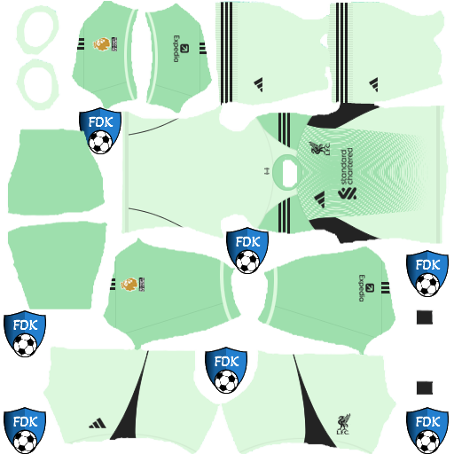 Liverpool DLS Kits 2026 - Dream League Soccer Kits 2026