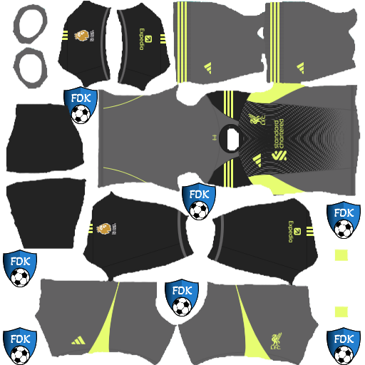 Liverpool DLS Kits 2026 - Dream League Soccer Kits 2026