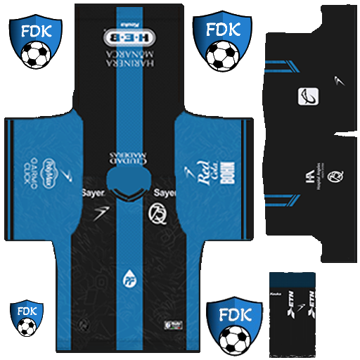 Querétaro FC Pro League Soccer Kits 2025-26 - Querétaro FC PLS and PKS Kits