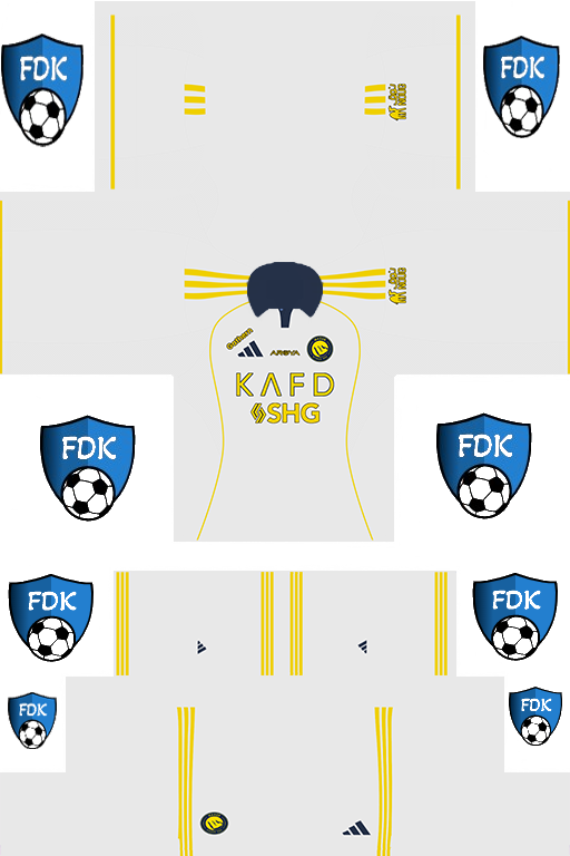 Al Nassr FC Football League Kits 2025-26