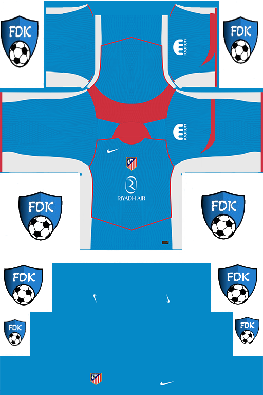 Atletico Madrid Football League Kits 2025-26