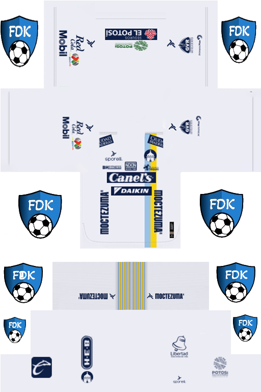 Atlético San Luis Football League Kits 2025-26