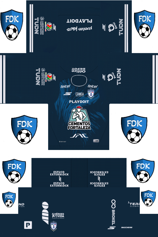CF Pachuca Football League Kits 2025-26