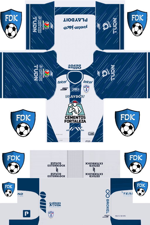 CF Pachuca Football League Kits 2025-26