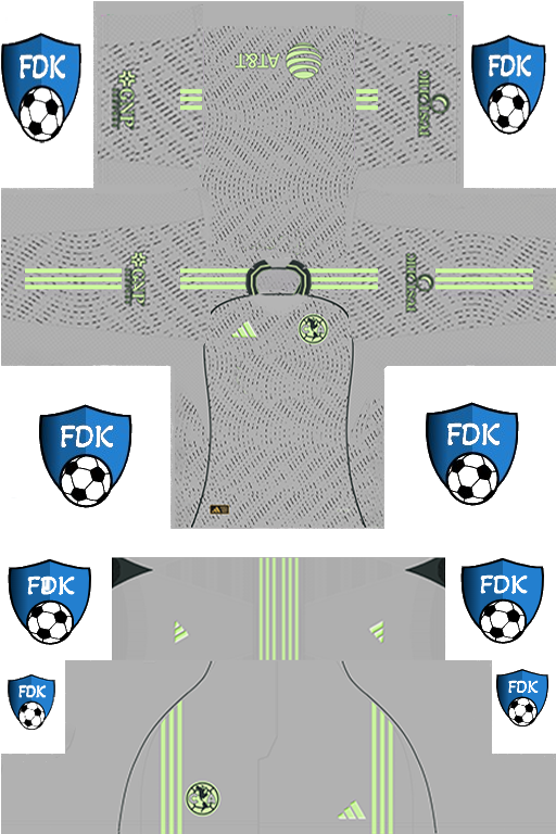 Club America Football League Kits 2025-26