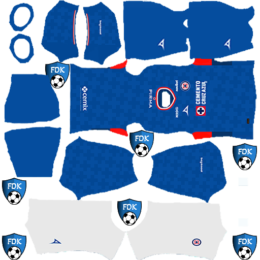 Cruz Azul DLS Kits 2026 - Dream League Soccer Kits 2026