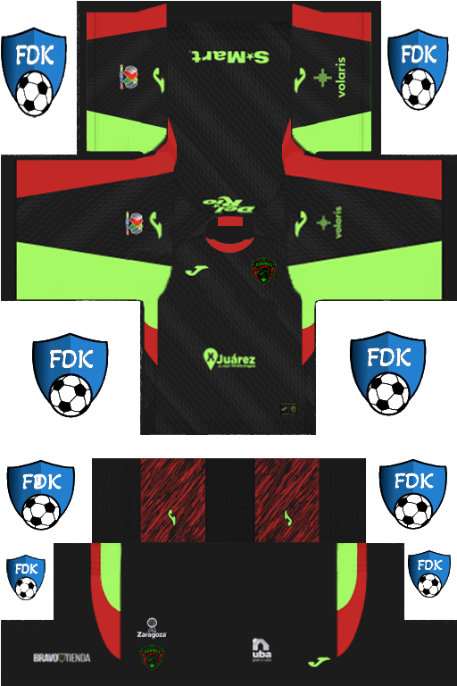 FC Juárez Football League Kits 2025-26