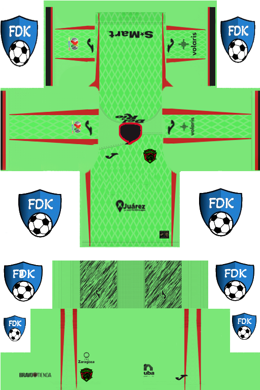 FC Juárez Football League Kits 2025-26