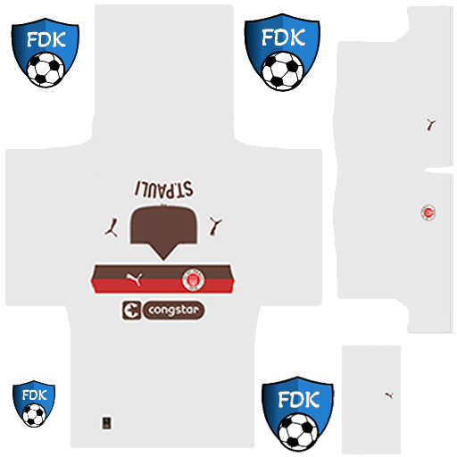 FC St Pauli Pro League Soccer Kits 2025-26 - FC St Pauli PLS and PKS Kits