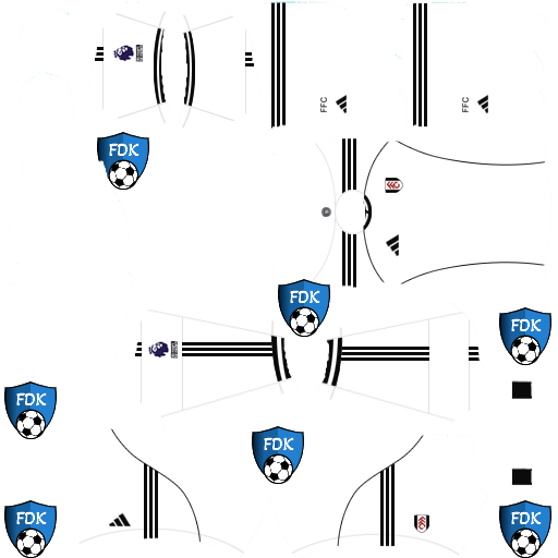 Fulham FC DLS Kits 2026 - Dream League Soccer Kits 2026