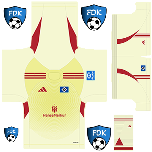 Hamburger SV Pro League Soccer Kits 2025-26 - Hamburger SV PLS and PKS Kits