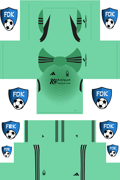 Nottingham Forest FC Football League Kits 2025-26