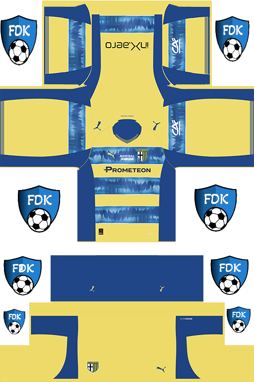 Parma Calcio Football League Kits 2025-26