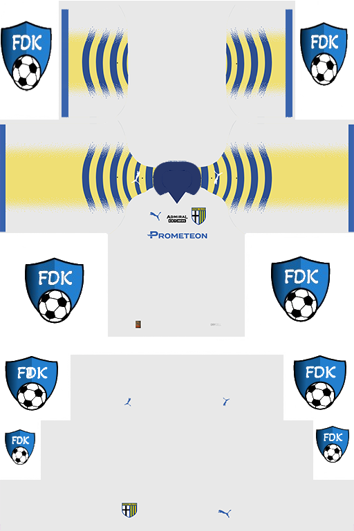 Parma Calcio Football League Kits 2025-26