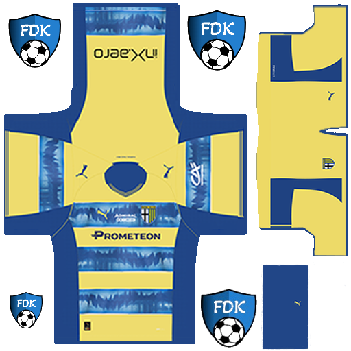 Parma Calcio Pro League Soccer Kits 2025-26 - Parma Calcio PLS and PKS Kits