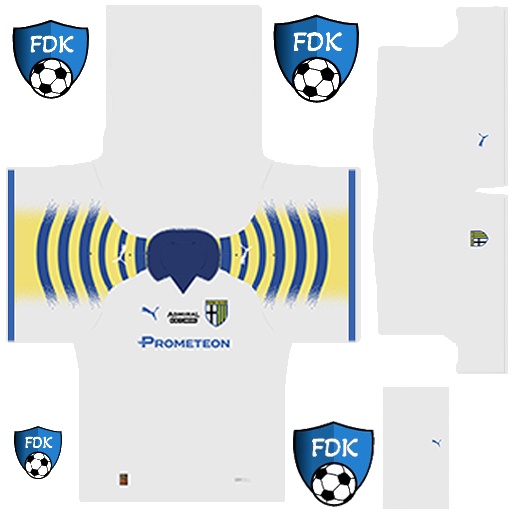 Parma Calcio Pro League Soccer Kits 2025-26 - Parma Calcio PLS and PKS Kits