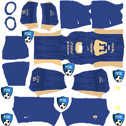 Pumas UNAM DLS Kits 2026 - Dream League Soccer Kits 2026