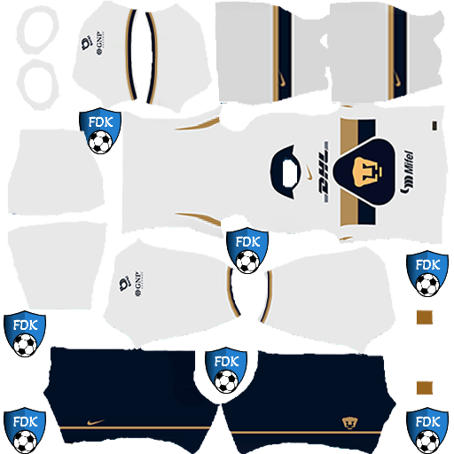Pumas UNAM DLS Kits 2026 - Dream League Soccer Kits 2026