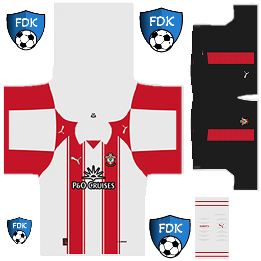 Southampton FC Pro League Soccer Kits 2025-26 - Southampton FC PLS and ...
