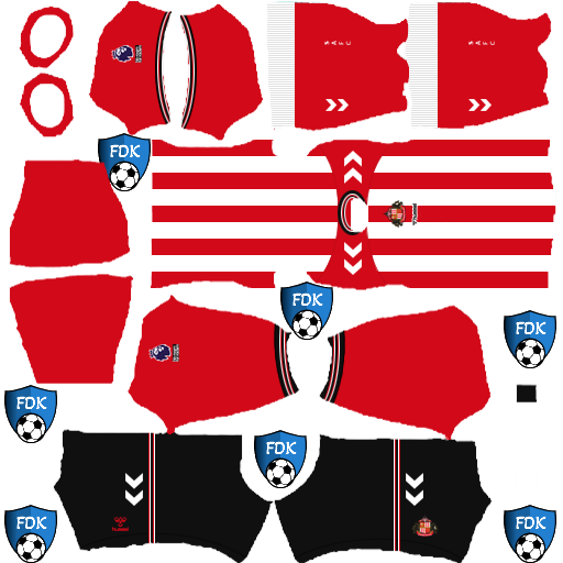 Sunderland DLS Kits 2026 - Dream League Soccer Kits 2026
