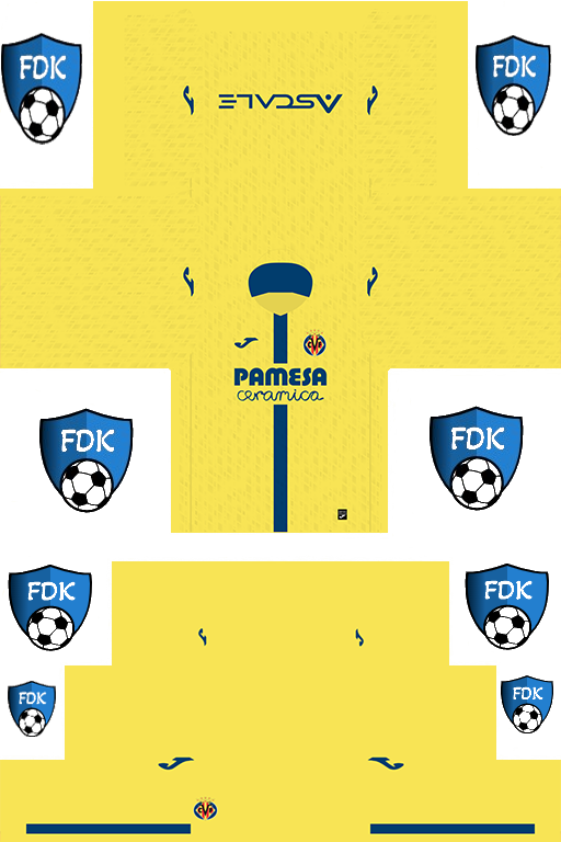 Villarreal CF Football League Kits 2025-26