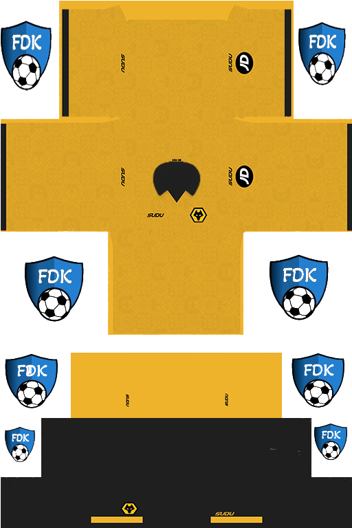 Wolverhampton Wanderers FC Football League Kits 2025-26
