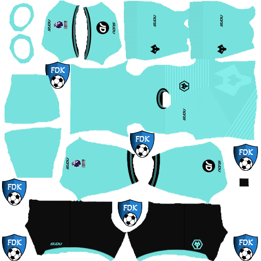 Wolverhampton Wanderers FC DLS Kits 2026 - Dream League Soccer Kits 2026