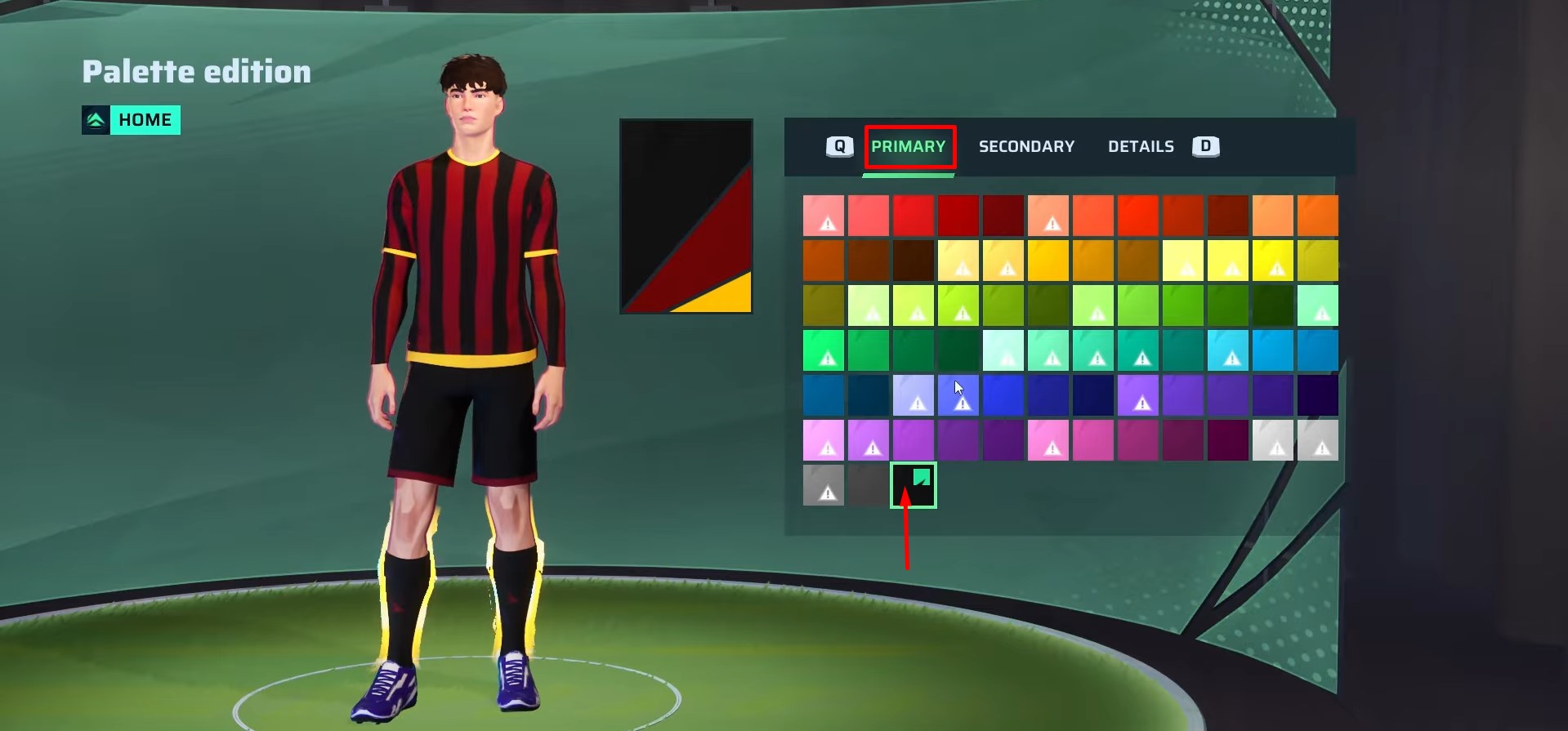 How to Make AC Milan Kits in Rematch