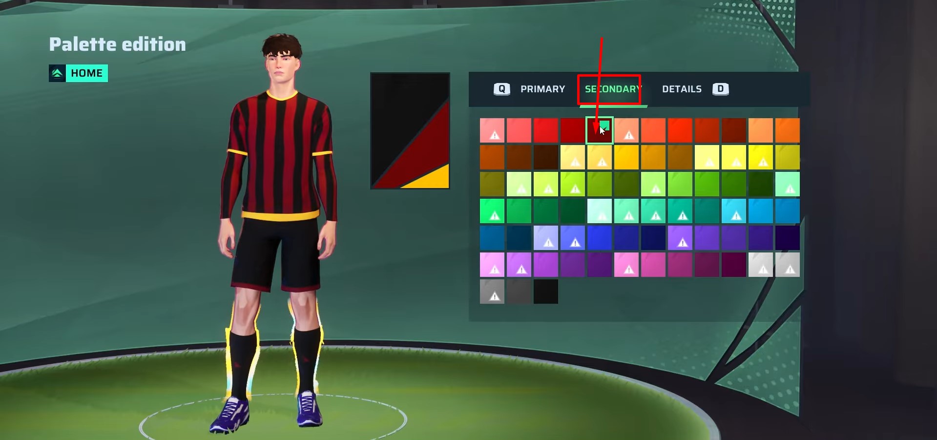 How to Make AC Milan Kits in Rematch