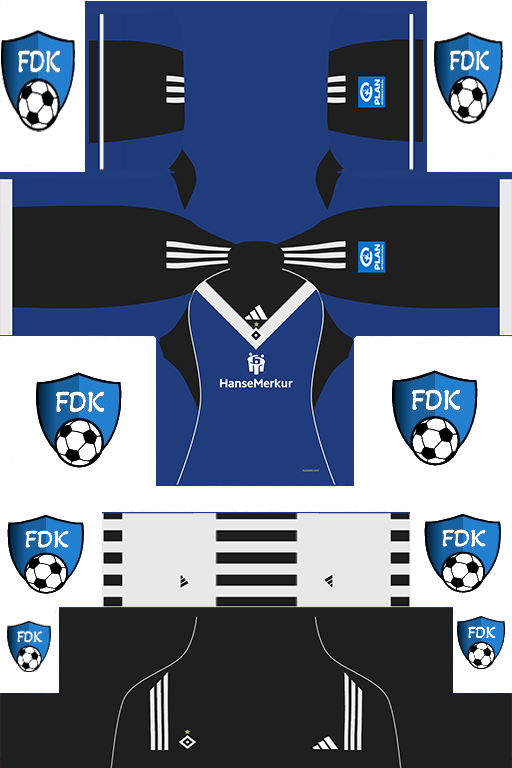 Hamburger SV Football League Kits 2025-26