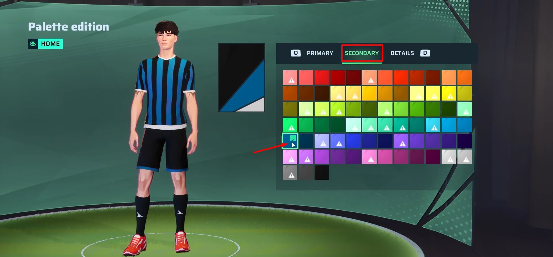 How to Make Inter Milan Kits in Rematch
