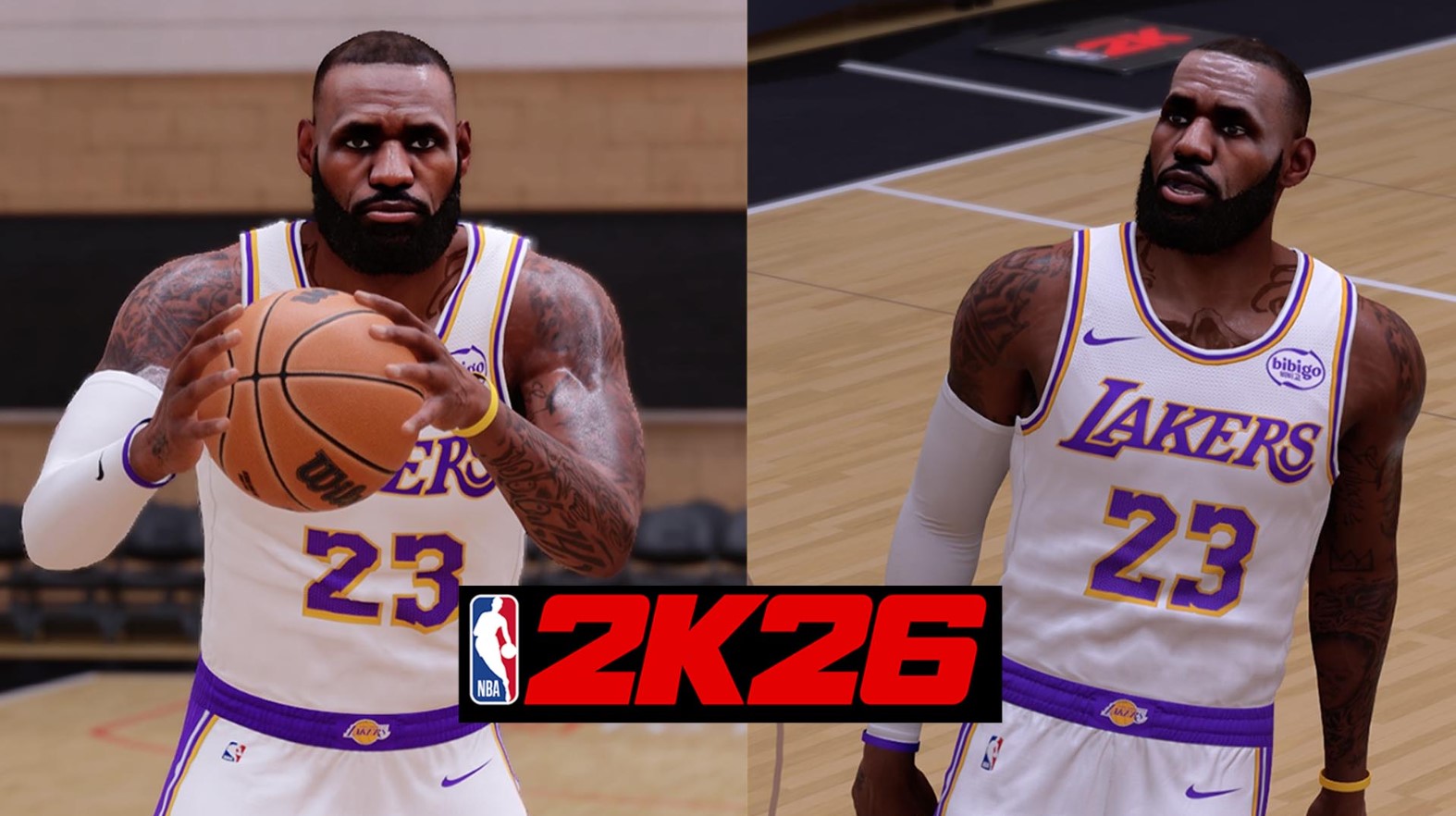 NBA 2K26 LeBron James Cyberface & Body Update