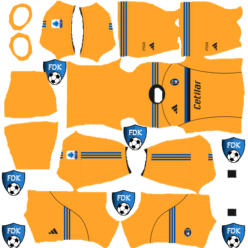 Pisa SC DLS Kits 2026 - Dream League Soccer Kits 2026