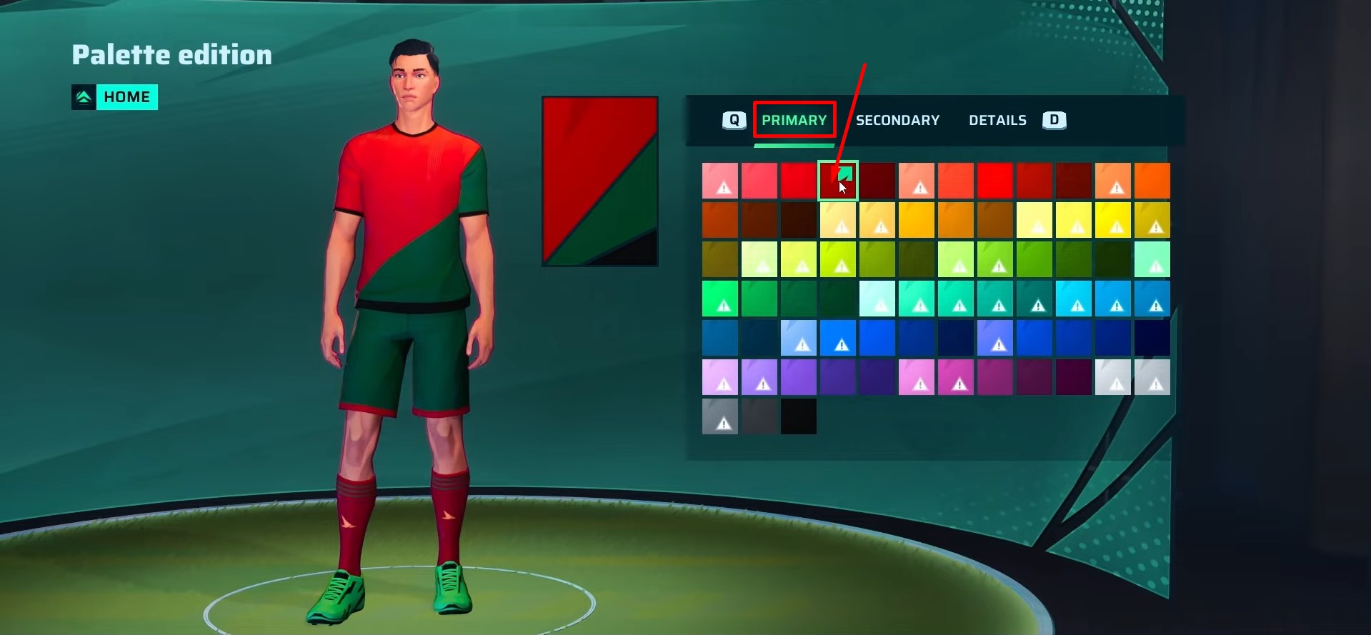 How to Make Portugal Kits in Rematch