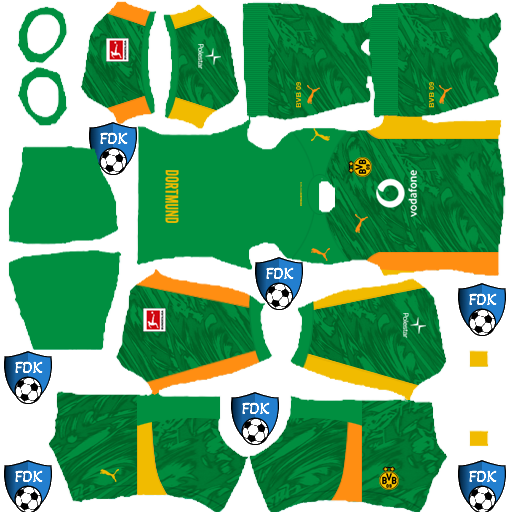 Borussia Dortmund DLS Kits 2026 - Dream League Soccer Kits 2026
