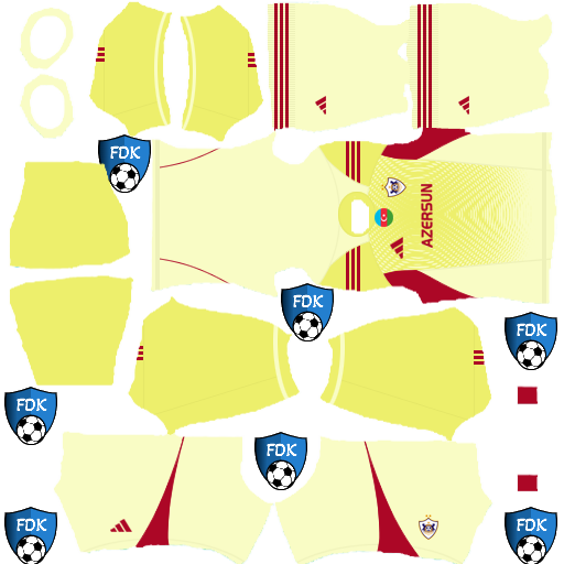 Qarabag FK DLS Kits 2026 - Dream League Soccer Kits 2026