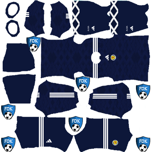 Scotland DLS Kits WC 2026 – Dream League Soccer Kits 2026